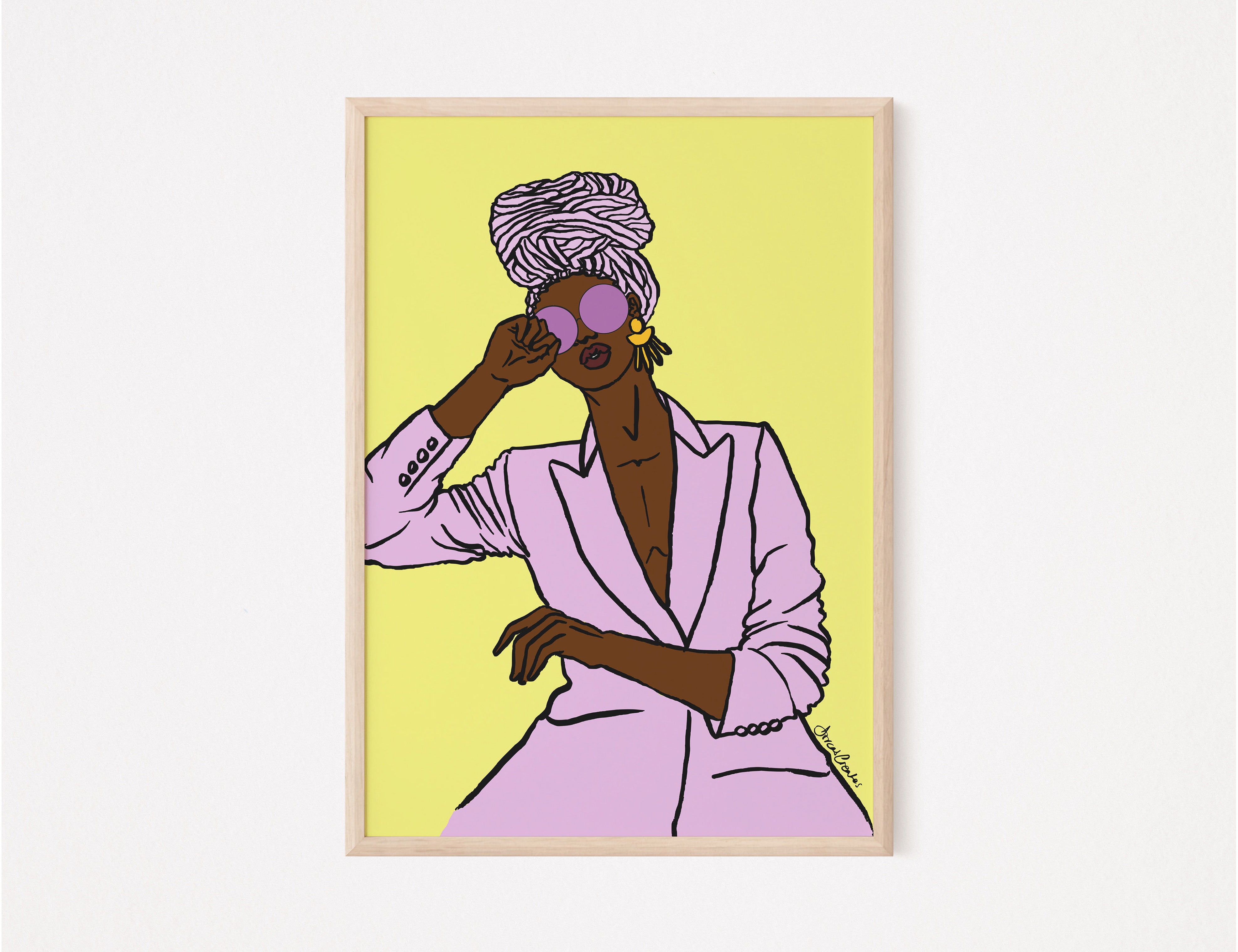 Anta Art Print – DorcasCreates